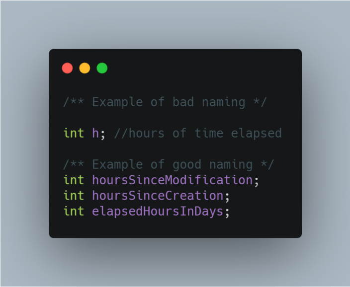 Clean Code Naming Conventions The Code Road